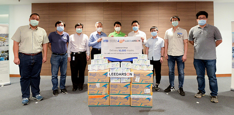 L&E รับมอบหน้ากาก LEEDARSON เดินหน้าไลน์ผลิตสินค้า IoT ส่งออกไตรมาส 3/63