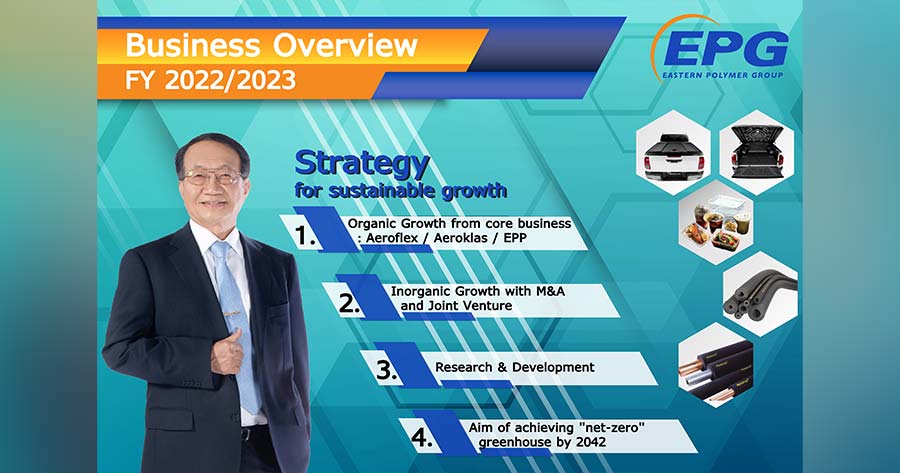 EPG ตั้งเป้าปี 65/66 ยอดขายโต 15% เดินหน้าตลาดออสเตรเลีย ดันรายได้