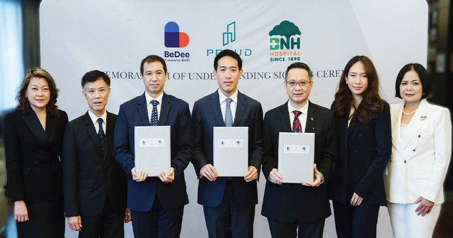 PROUD จับมือ “BNH-BeDee” ยกระดับดูแลสุขภาพลูกบ้านแบบไฮบริด
