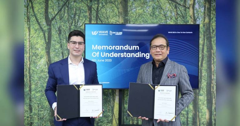 OTO เซ็น MOU “เวฟ บีซีจี” ลุยคาร์บอนเครดิต
