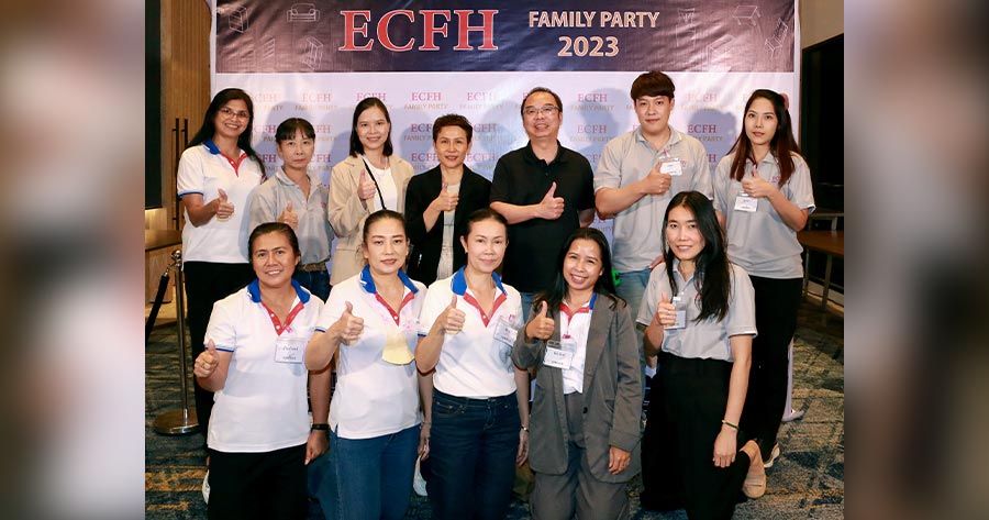 ECF ขนสินค้าร่วมงาน “ECFH Family Party 2023”