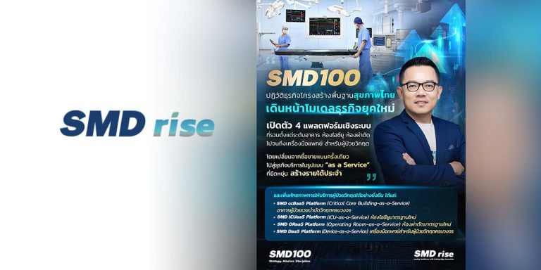 SMD100 ปฏิวัติการตรวจมะเร็ง ชูเทคโนโลยีเลือด 5 cc เจาะกลุ่มคนทำงานทั่วไป